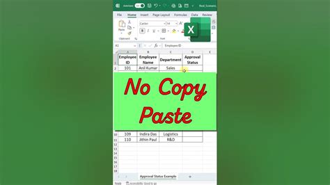 Excel Magic Trick Repeat Data Without Typing Excelmagic Exceltips