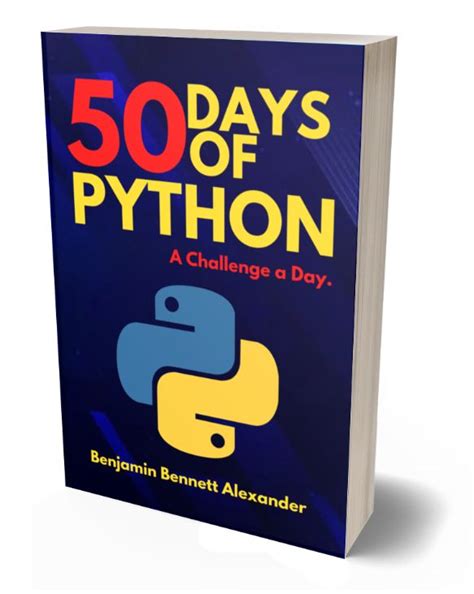50 Days Of Python A Challenge A Day Deikaztn Python Coding