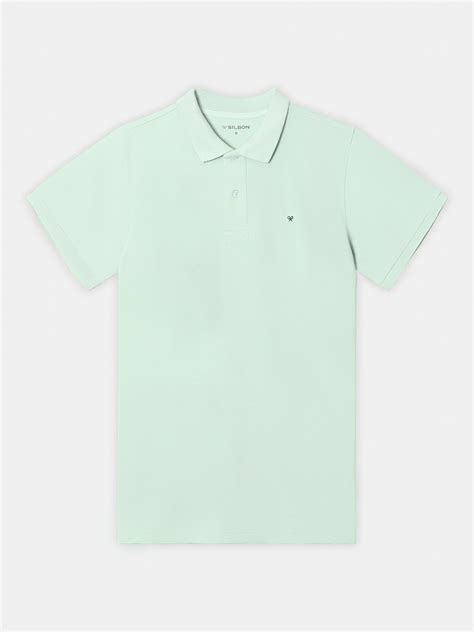 Classic Plain Light Green Polo Shirt