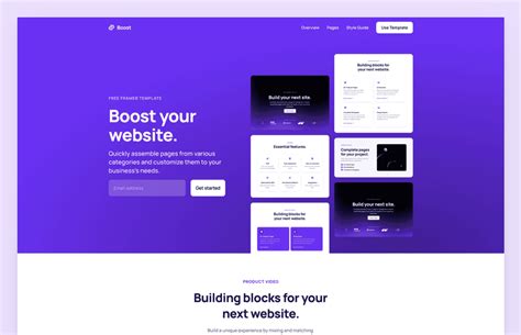 Boost By Framer A Template Framer Resources