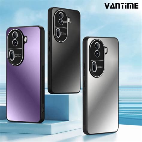 Vantime For OPPO Reno11 Pro 5G Case Slim Matte Hard Cover Shockproof