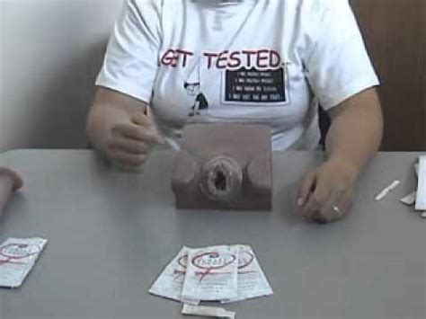 STAP Female Condom Demo YouTube