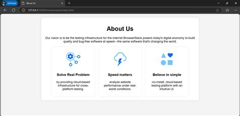 Creating A Responsive About Us Page With Html And Css Example Code