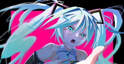 初音ミク 初音ミク のまとまのイラスト Pixiv