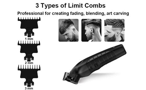 Cortadora de pelo inalámbrica profesional KEMEI para hombres cortadora