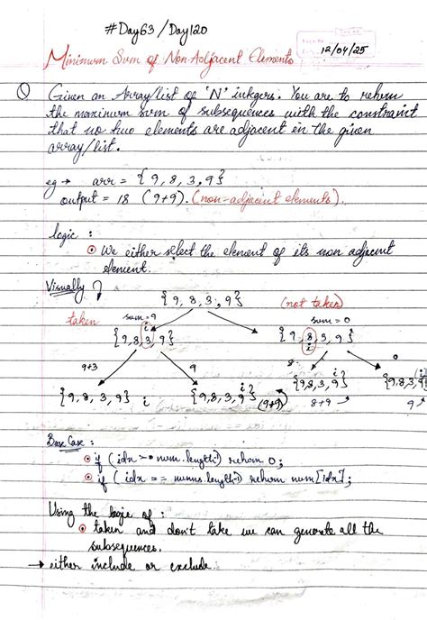 Day63 120daysofdsa Dynamicprogramming Dsa Coding Problemsolving