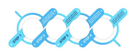 Development Progress Vector Infographic Template Information Design