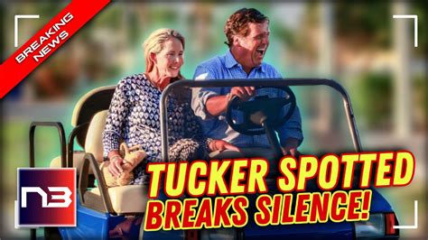 Spotted Tucker Carlson Breaks Silence On Shocking Exit From Fox