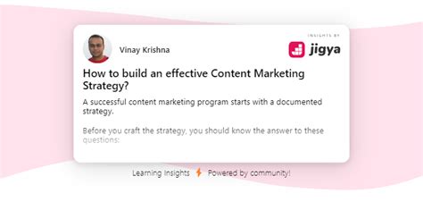 How To Build An Effective Content Marketing Strategy
