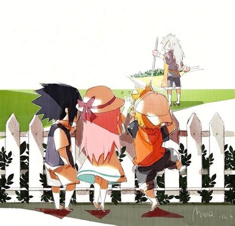 Naruto And Sasuke Naruto Run Naruto Team 7 Naruto Comic Sakura And