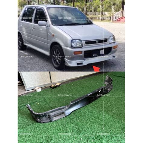 CAR BODYKIT PERODUA KANCIL FRONT SKIRT MODEL FIBER NO PAINT Shopee Malaysia