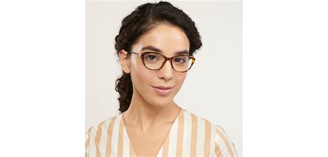 Tortoise Cat Eye Full Rim Unisex Eyeglasses By Lenskart Air 151714