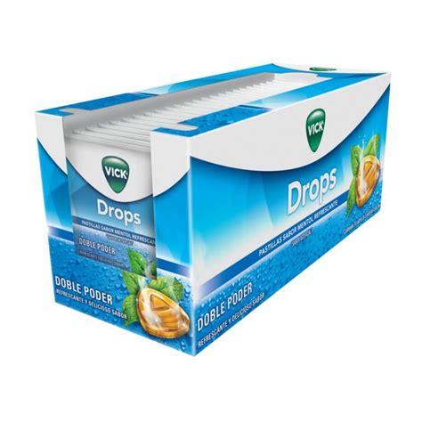 Pastilla Refrescante Vick Sabor Mentol X 24und Vick