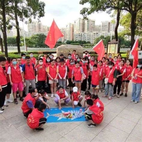 文明实践｜泉州晋江：这群红马甲守护碧水清流陈论超支流垃圾