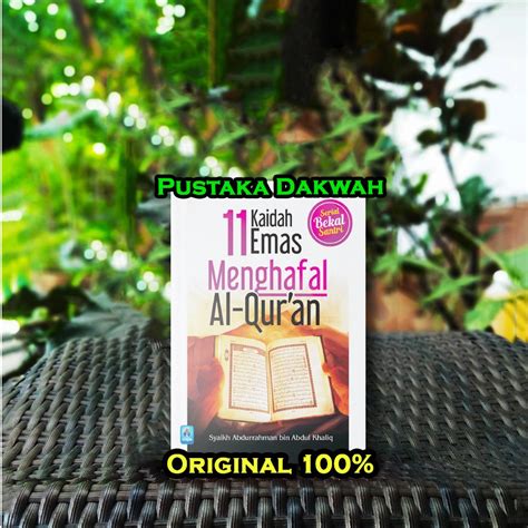 Jual Buku Saku 11 Kaidah Emas Menghafal Al Quran 11 Kaedah Menghafal Al