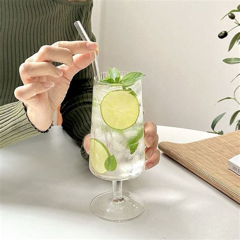 Tall Drinking Glasses Buy Tall Glass Set Online Smokey Cocktail