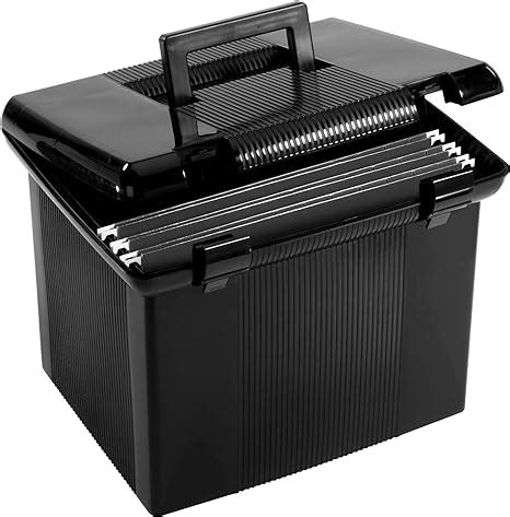 Amazon Pendaflex Portable File Box With File Rails Simple