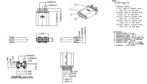 Usb Type C Dimensions At Gladys Burgess Blog