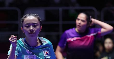 전지희 승기 잡았다