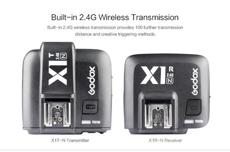 Godox X1T N TTL Wireless Flash Trigger Transmitter Nikon VideoLinks