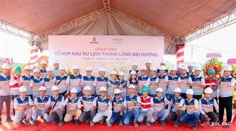 Tiếp Nối Phân Khu 34 Sol Eandc Khởi Công Dự án Tổ Hợp Khu Du Lịch Thung