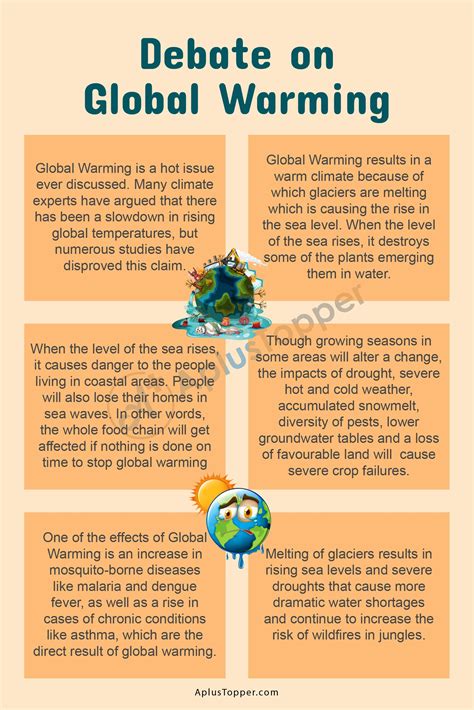 Debate On Global Warming Global Warming Its Adverse Effects And The