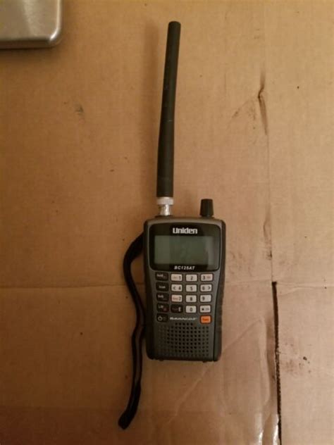 Uniden BC AT Channel Handheld Scanner With Alpha Tagging For Sale Online EBay