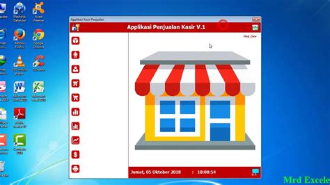 Applikasi Penjualan Kasir Vba Excel Youtube