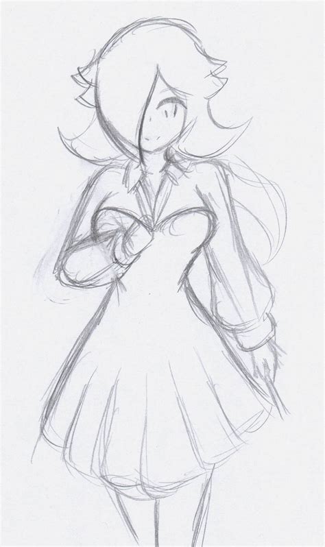 Rosalina Galaxy Gala Sketch By Xero J On Deviantart
