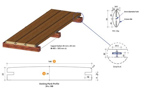 Onewood Onewood Timber Deck Reconstituted Timber Composite Timber Deck