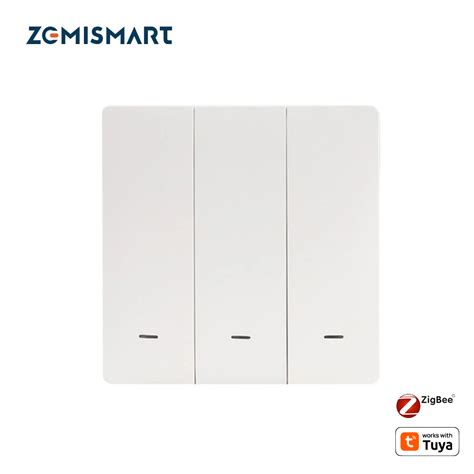 Zemismart Tuya Wifi Smart Switch Neutral Required Eu Standard Alexa