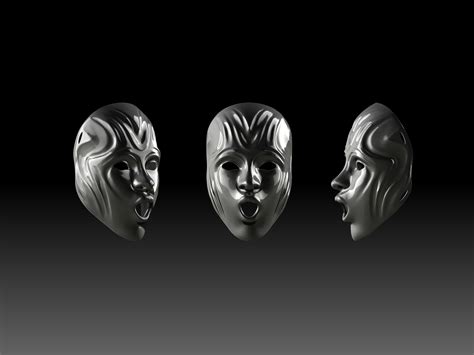 Fichier Stl Mwe Mask Woman Erotica 👩・modèle Pour Imprimante 3d à