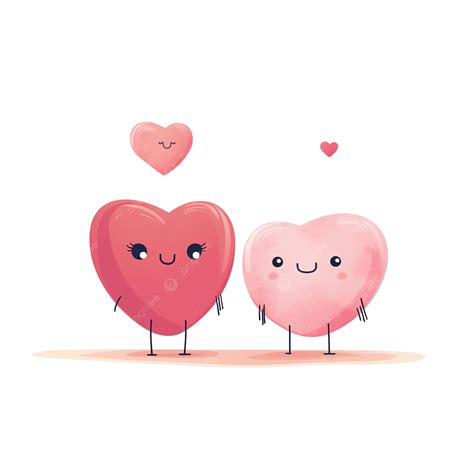 발렌타인데이에 보내는 귀여운 메시지 사랑의 날 발렌타인 데이 하트 사랑 발렌타인 데이 Png 일러스트 및 이미지 에 대한