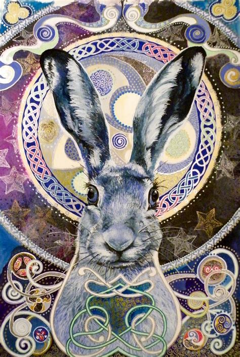 The Dance At Alder Cove Celtic Hare By Joanne At Celtic Wildwood The