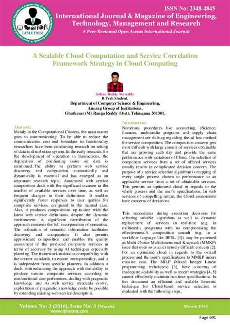 Pdf A Scalable Cloud Computation And Service Correlation Framework
