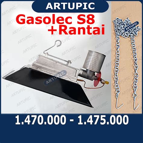 Jual Gasolec S8 Infrared Brooder Heater Pemanas Kandang Ayam Unggas