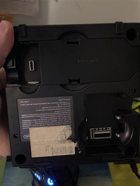 My Gamecube Doesnt Have A Cover For These 2 Bottom Ports Is It Ok Like