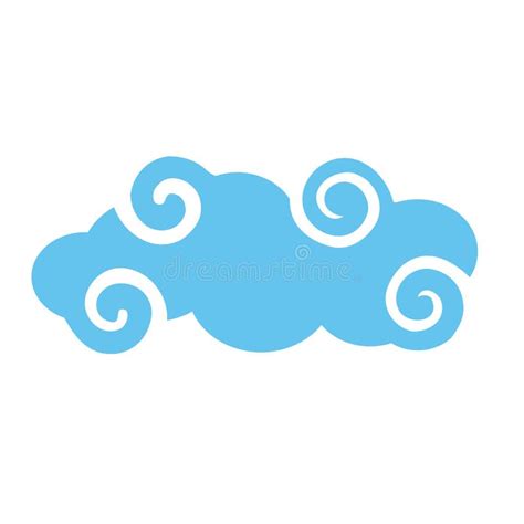 Isolated Cloud Vector Design Stock Illustration Illustration Of Sign