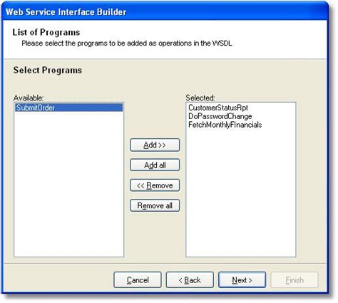 6 Select Programs
