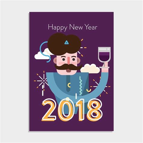 Premium Vector Happy New Year