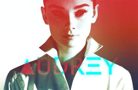 Actress Adult Audrey Hepburn Looking Young Women Wall Building