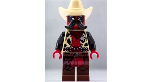 Lego Sheriff Deadpool Sdcc Marvel Superheroes Minifigure Youtube