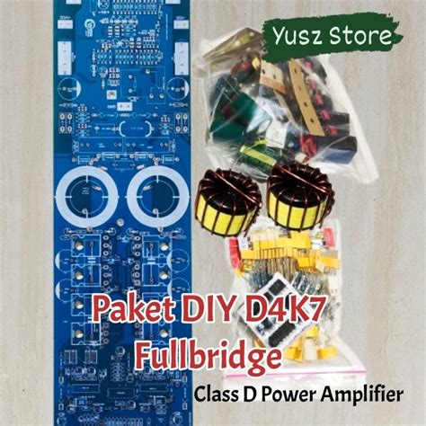 Jual Paket DIY D K Fullbridge Full Fitur Class D Power Amplifier Shopee Indonesia