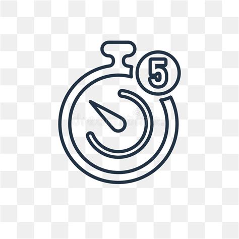 Timer Icon Vector Sign And Symbol Isolated On White Background Timer