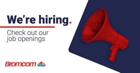 Bromcom On Linkedin We Re Hiring 🚨 Bromcom Are On The Lookout For A Ui