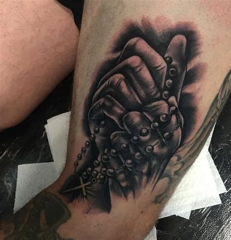 75 Enlightening Forms Of Rosary Tattoos That Will Restore Your Faith
