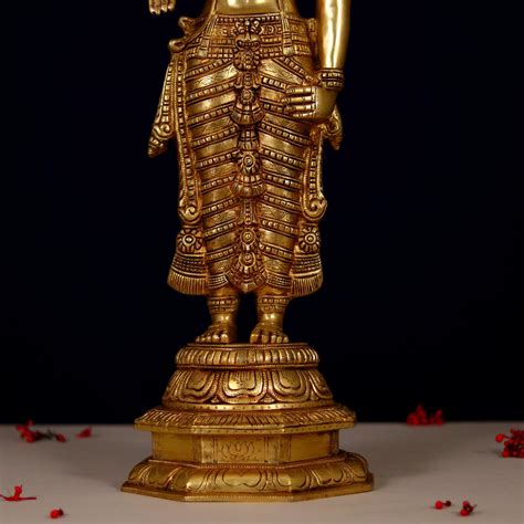 Buy This Brass Tirupati Balaji Idol Height 33 Inches Devsabha