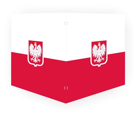 Parawan wyborczy składany skrzydło 60x60cm PCV wzór B Formedia