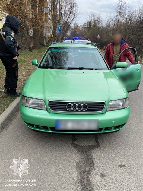 Хмельницькі патрульні виявили водія з “липовими” документами XМ ІНСАЙД