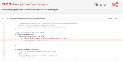 Undefined Property Error When Loadingsaving Variants With Descriptionformat · Issue 1333